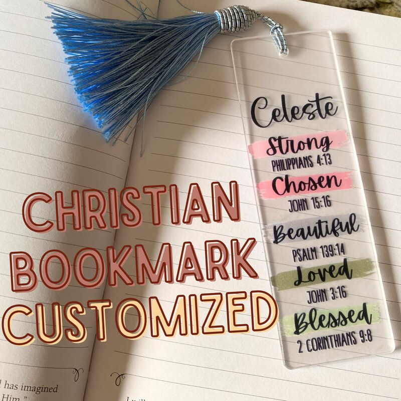 Christian Bookmarks - Etsy
