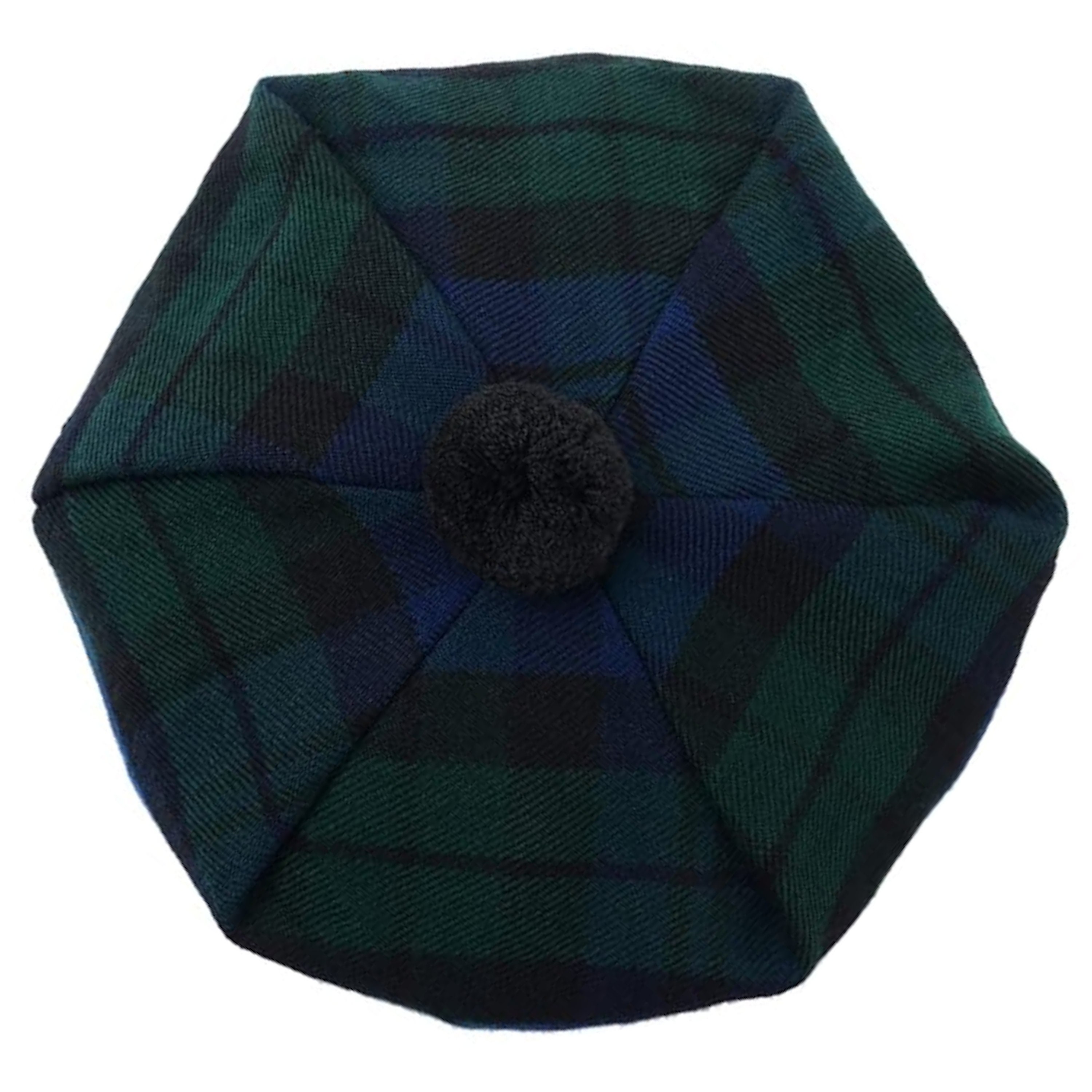 Kilt Emporium Black Watch Tam Hat Traditional Tam O Shanter Hat Men ...