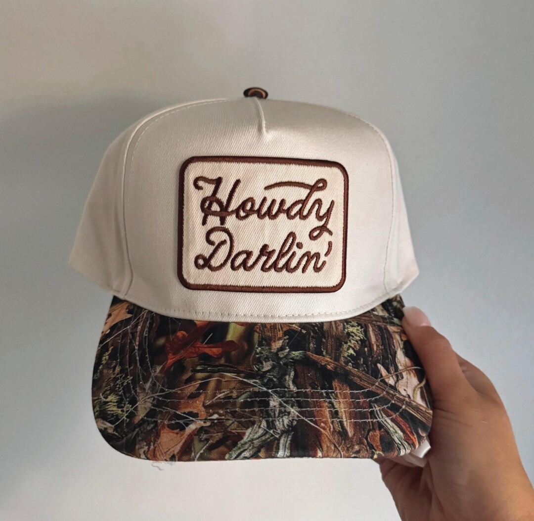 Howdy Darlin’ | Trucker Hat, Camo Trucker Hat, Howdy, Coastal Cowgirl ...