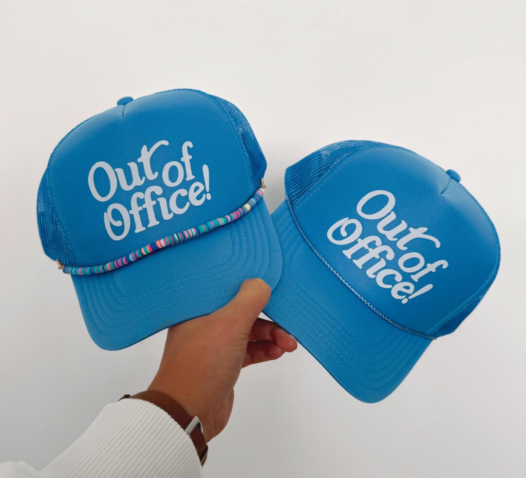 Out of Office Trucker Hat | Cute Foam Trucker Hat, Otto Trucker Hat ...