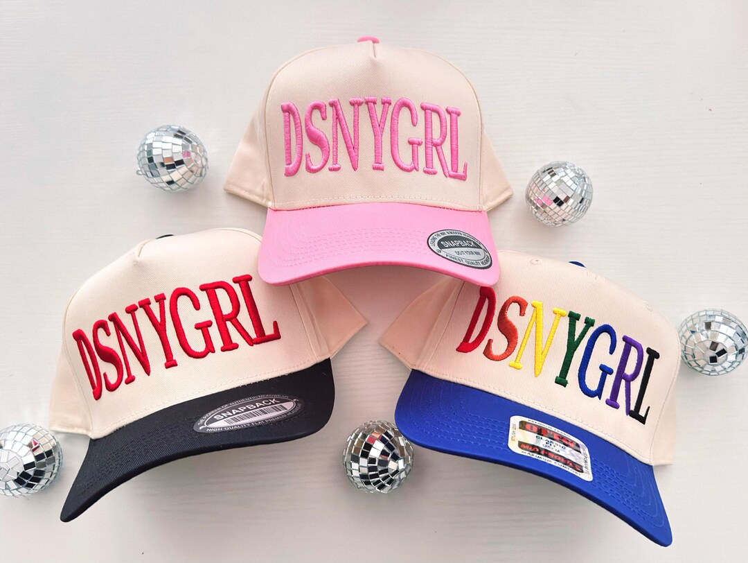 Disney Girl Trucker Hat | Preppy Hats, Gifts for Friends, Disney, Theme ...