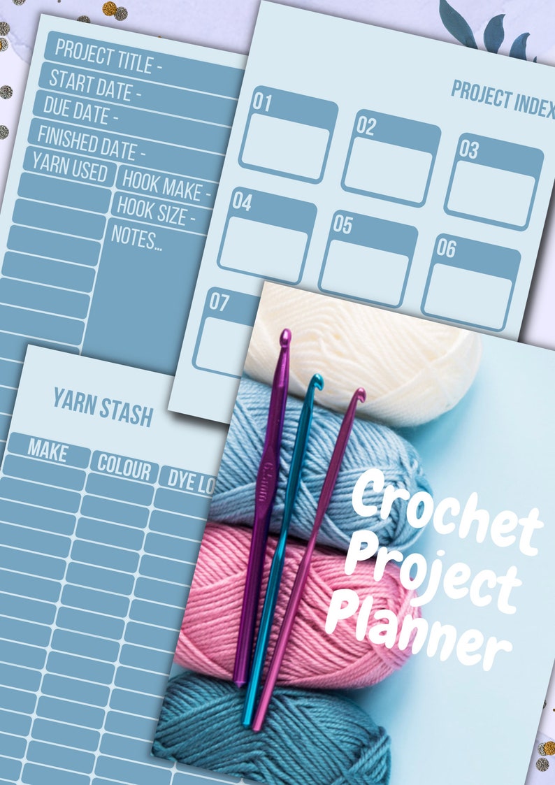 Ebook Template, Tunisian Crochet Pattern, Ebook Crochet, Digital ...