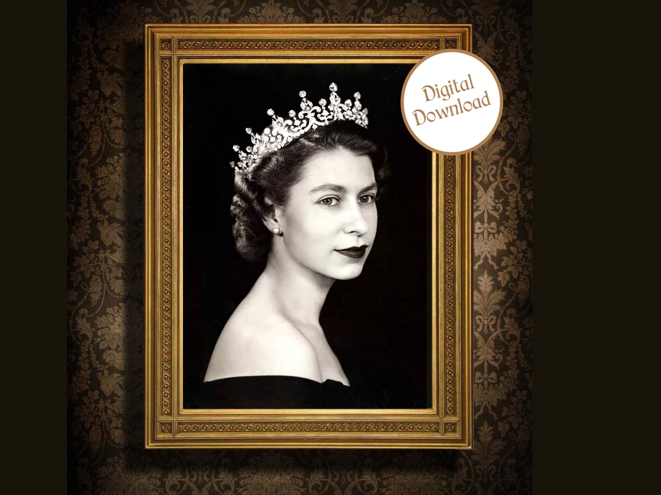 Queen Elizabeth II Portrait | British Royal Family | Buckingham Palace ...