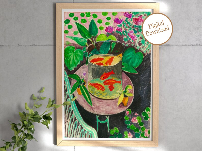 The Goldfish | Henri Matisse |matisse Print| Exhibition Wall Art ...