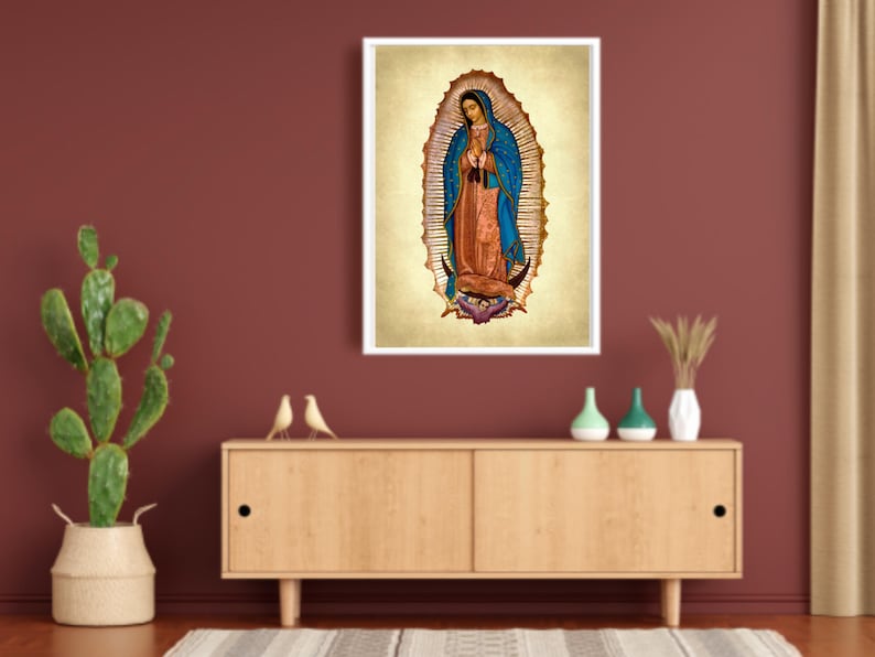 Our Lady of Guadalupe | Virgin Mary | Immaculate Mary | Religious Art ...