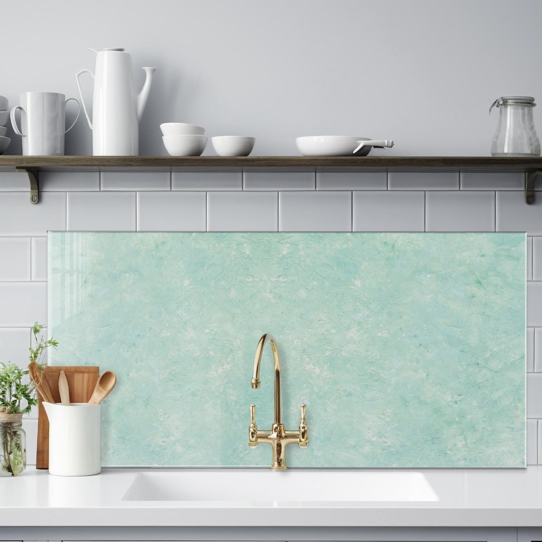 Tempered Glass Backsplash, Kitchen Sink Cover, Splashback Tile ...