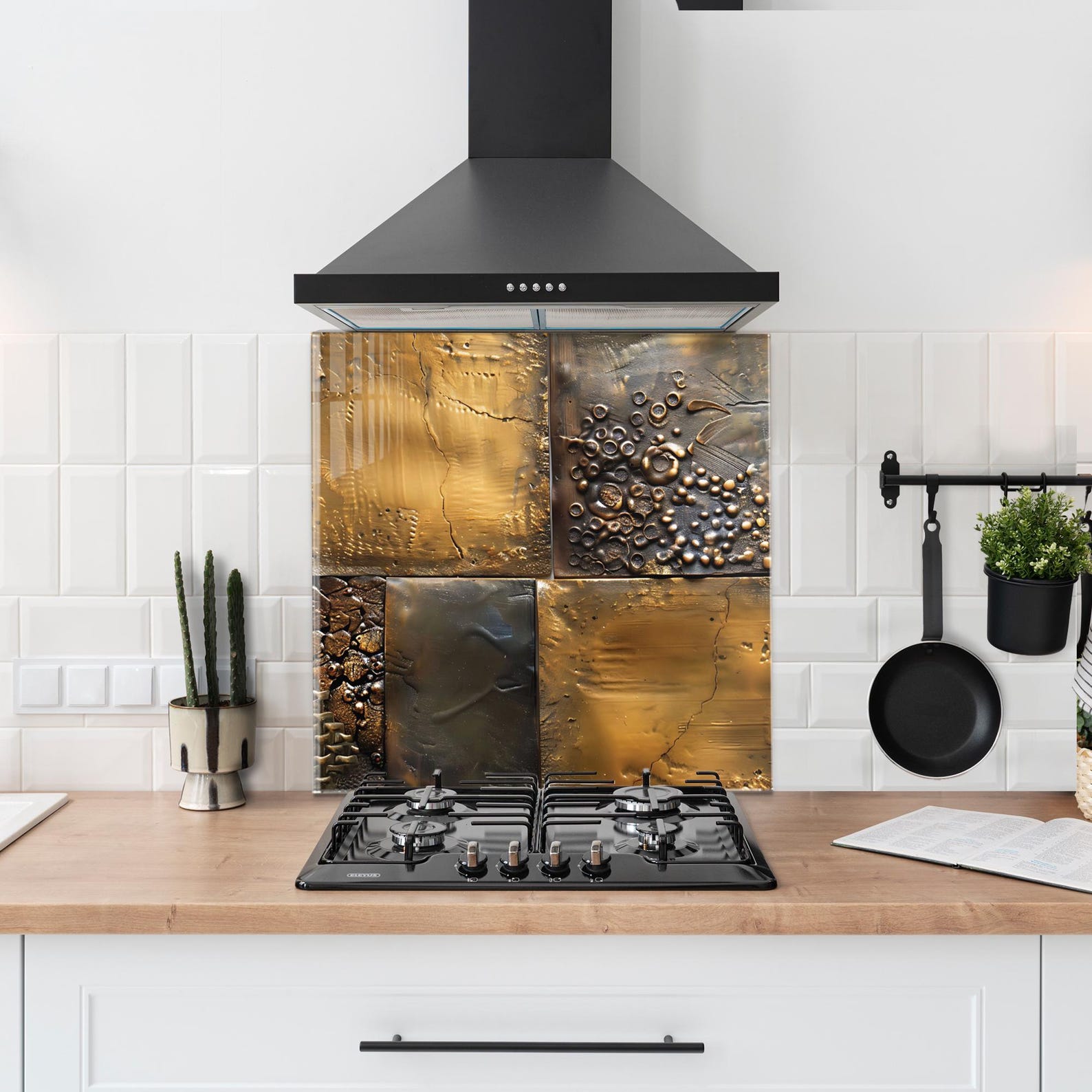 Tempered Glass Backsplash, Kitchen Sink Cover, Splashback Tile ...