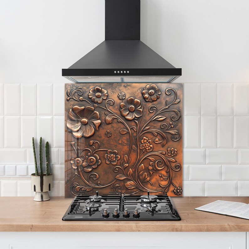 Tempered Glass Backsplash, Kitchen Sink Cover, Splashback Tile ...