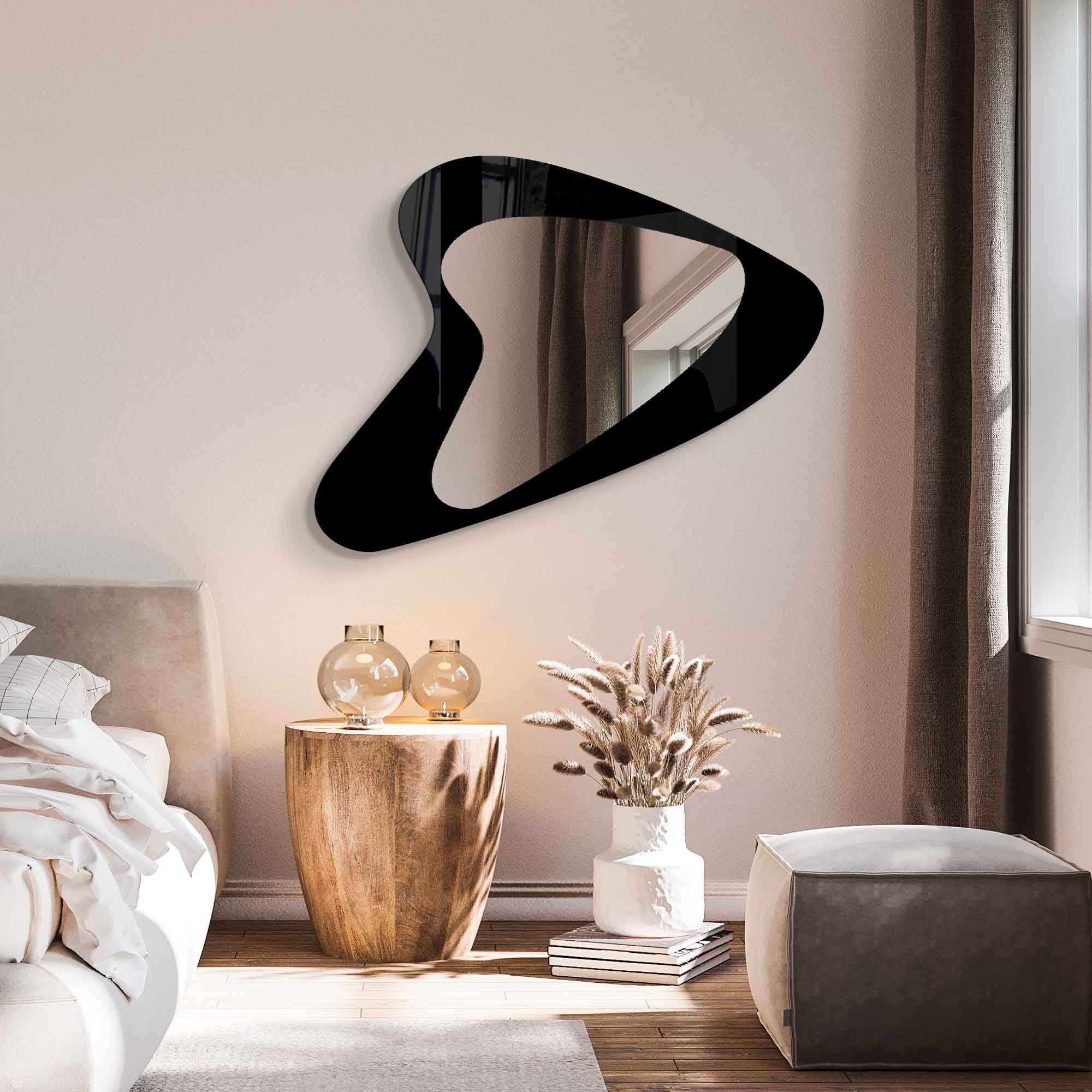 Asymmetrical Mirror Irregular Mirror Mirror Wall Decor on - Etsy