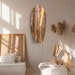 Asymmetrical Wall Art, Irregular Wall Decor, Surfboard Tempered Glass ...