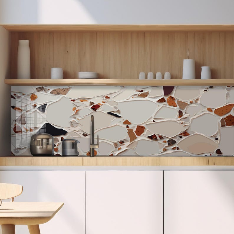 Tempered Glass Backsplash, Kitchen Sink Cover, Splashback Tile ...