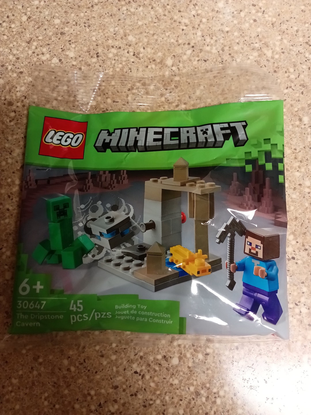 NEW LEGO Minecraft the Dripstone Cavern Polybag Set 30647 - Etsy