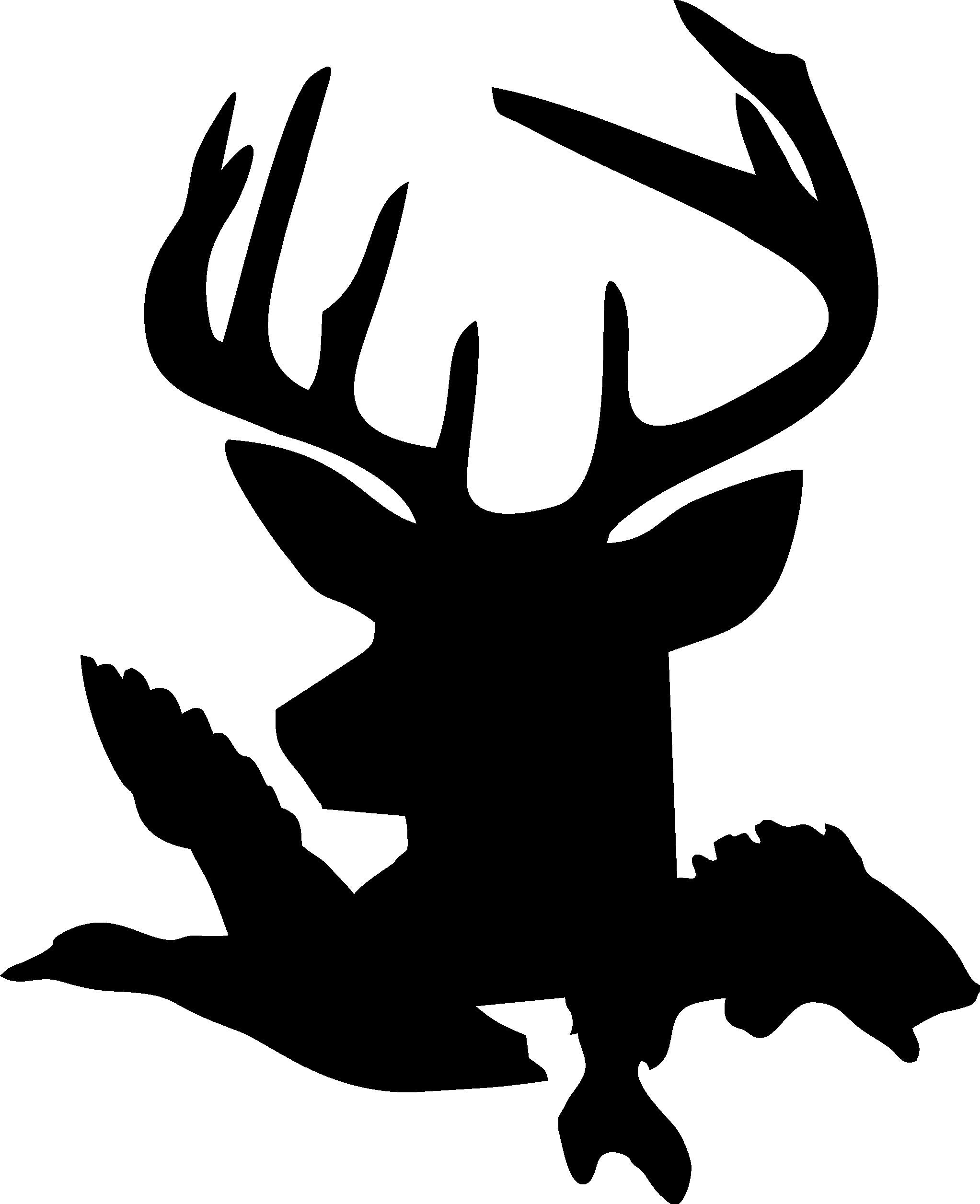 Deer Duck Fish SVG PDF Vector - Etsy