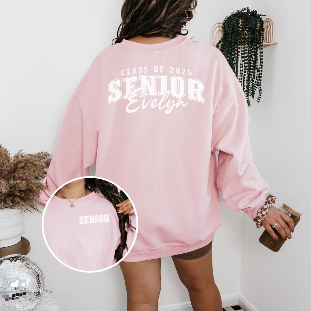 Senior 2025 Sweatshirt, Class of 2025 Sweatshirt, Graduating Senior ...