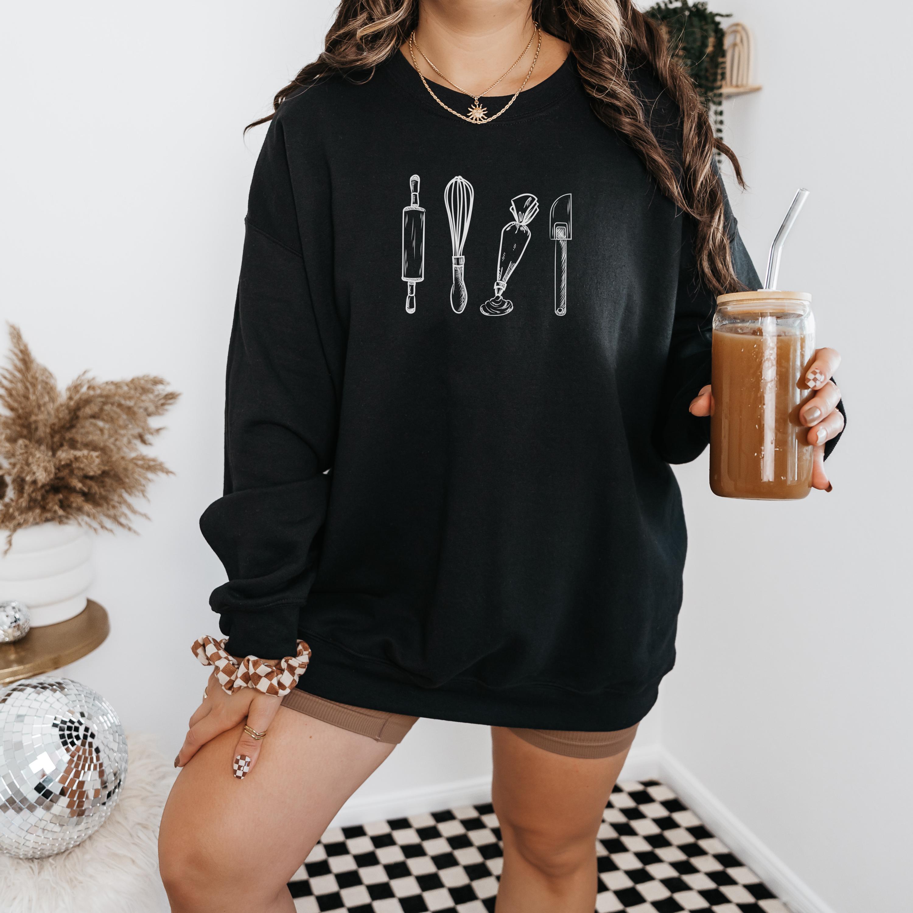 Baking Sweatshirt, Bakery Sweatshirt, Baker Gift, Baking Lover Gift ...