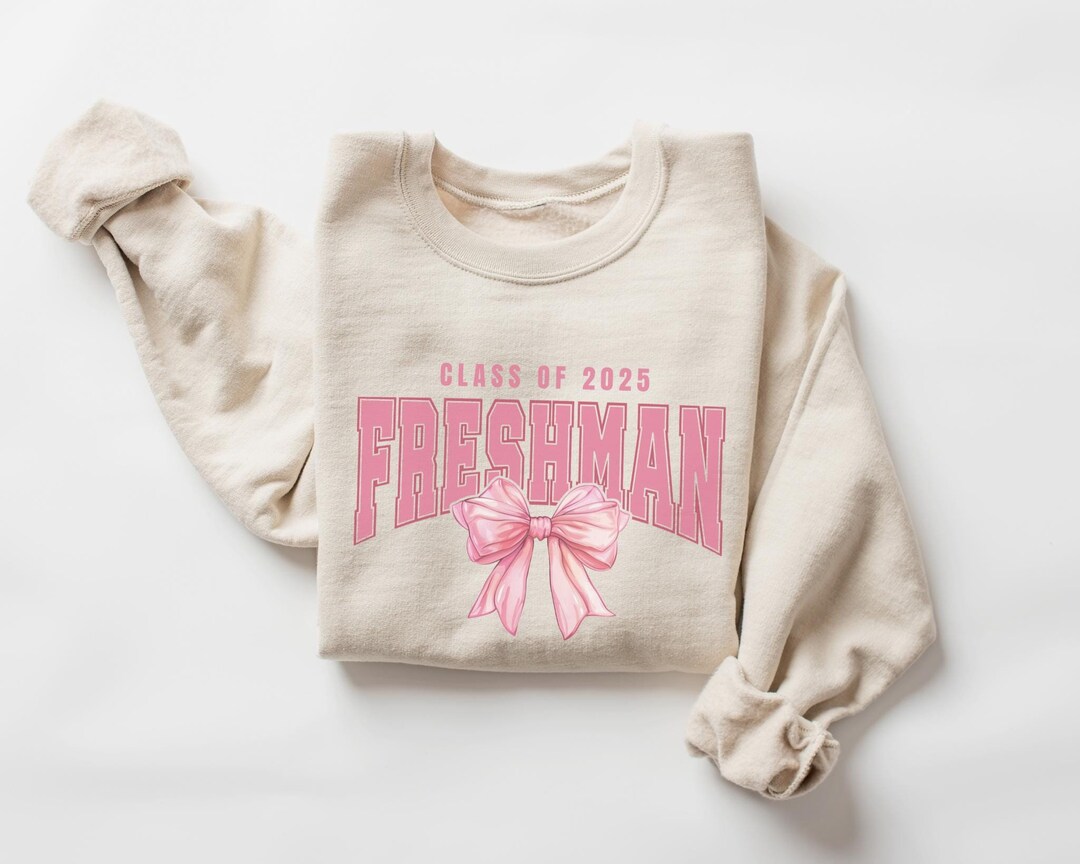 Custom Year Freshman Sweater, Freshman Sweatshirt, Class of 2028 ...