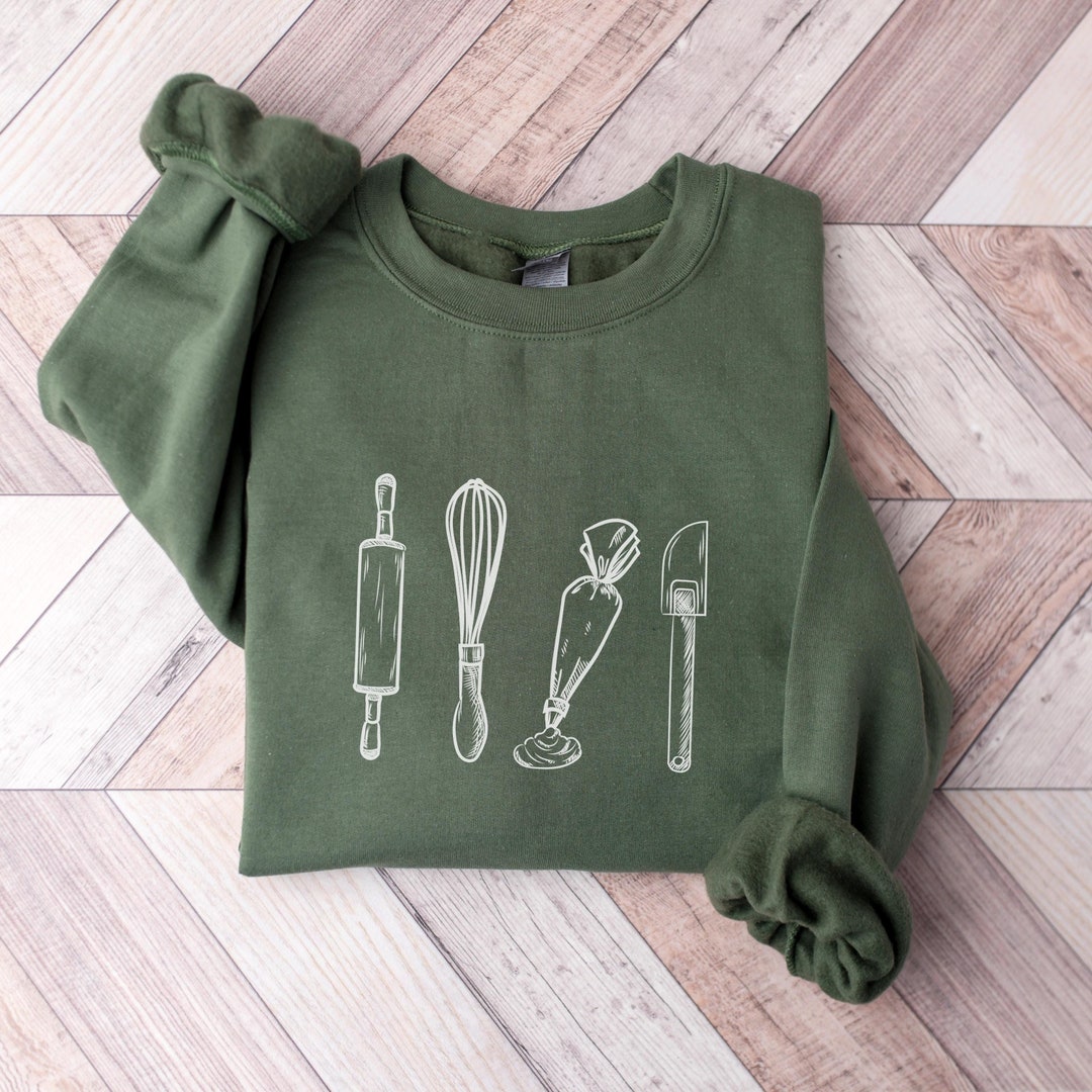 Baking Sweatshirt, Bakery Sweatshirt, Baker Gift, Baking Lover Gift ...