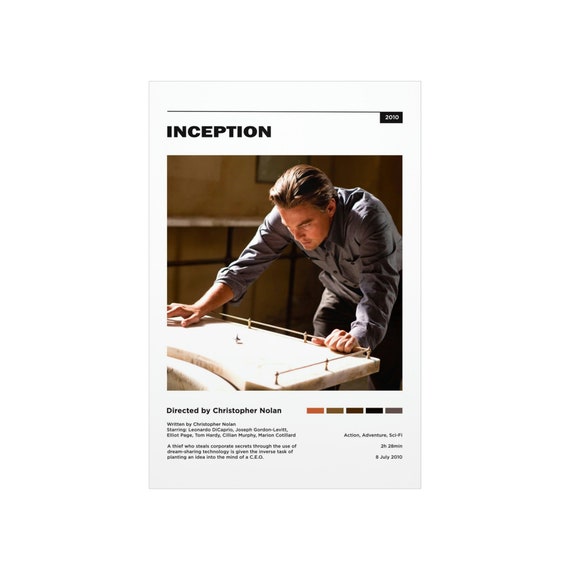 Inception Poster Minimalist