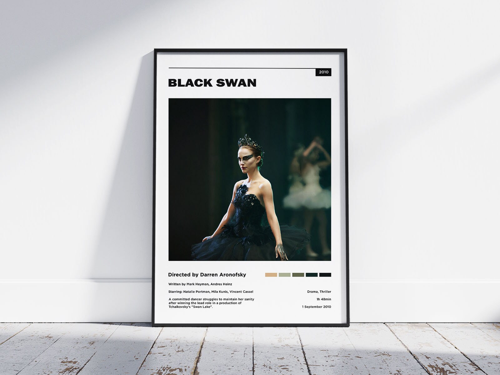Black Swan Minimalist Poster