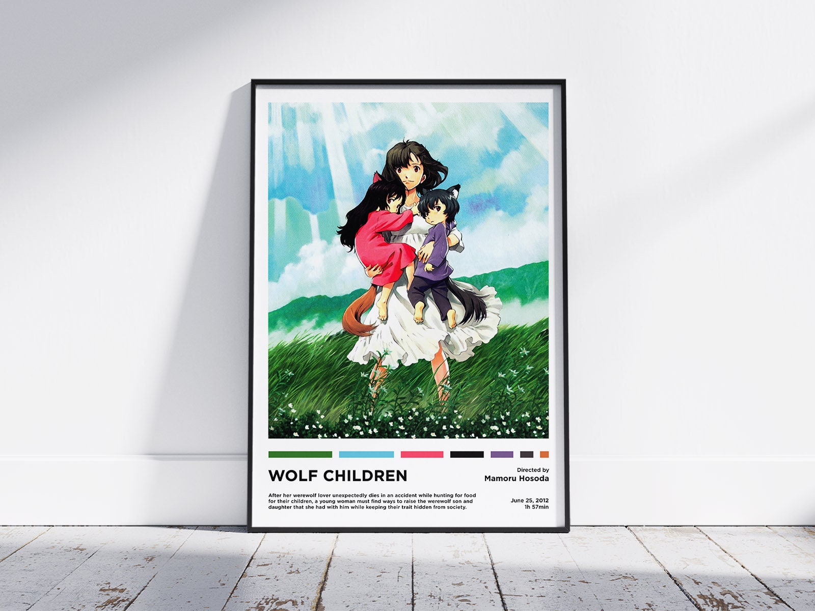 Wolf Children Poster