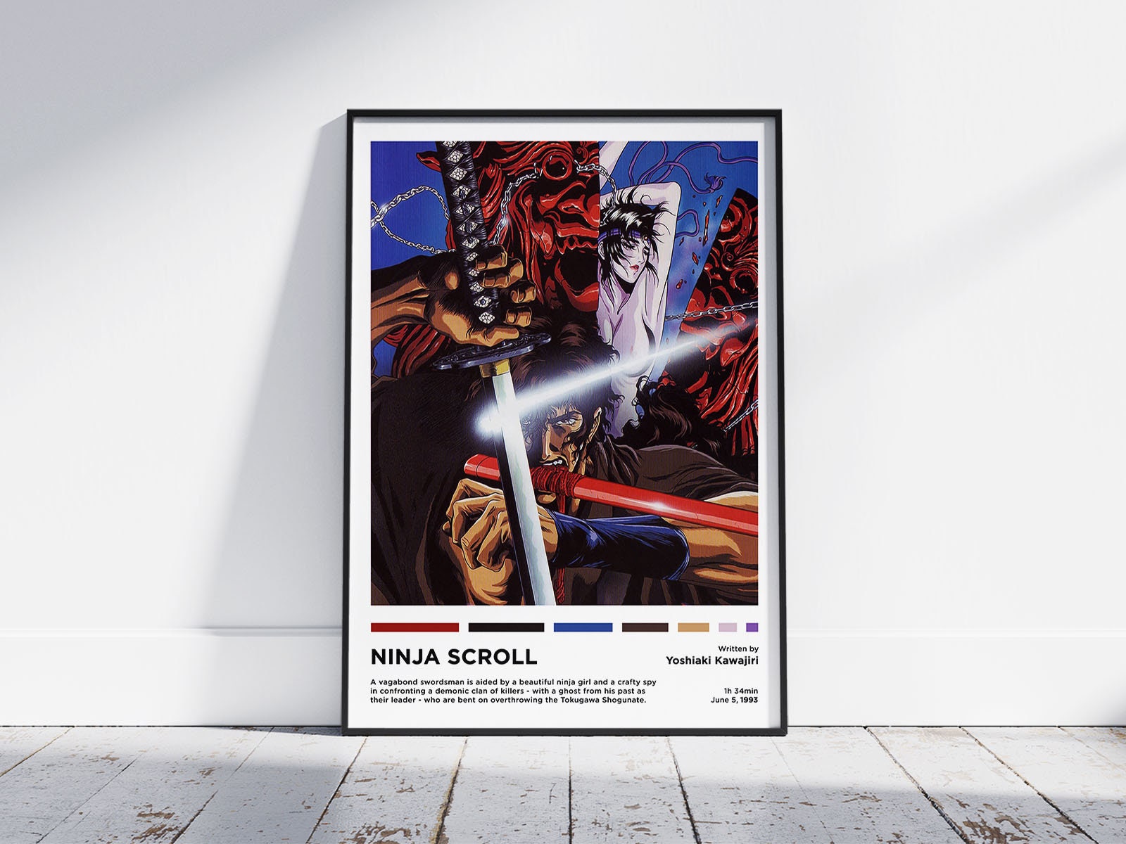 Ninja Scroll Poster