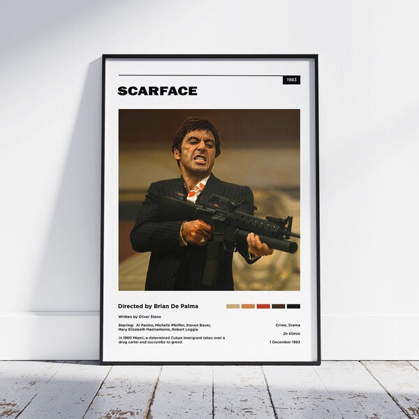 Scarface Poster - Etsy