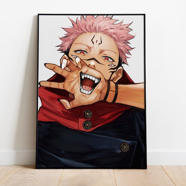 Jjk Anime Fan Art - Etsy Ireland
