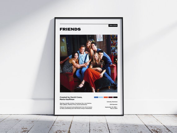 Friends Tv Show Poster 2004