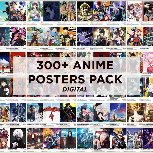 Anime Wall Collage - Etsy