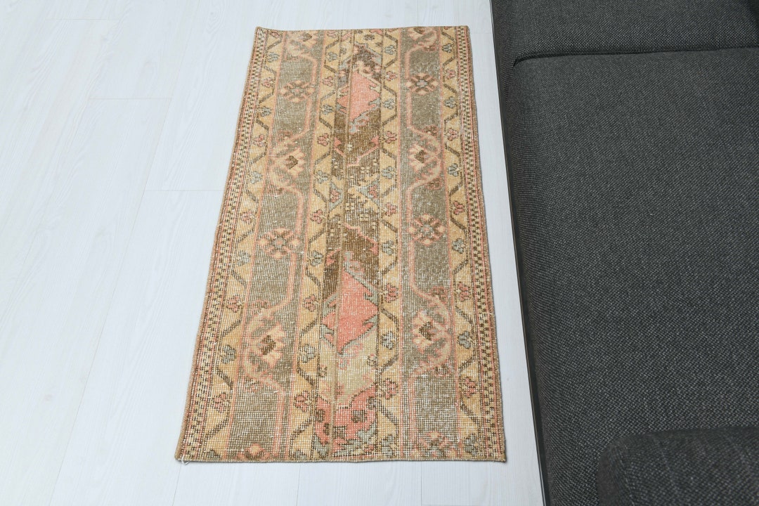 2x4 Rug,soft Door Mat Rug,2x4 Small Rug,turkish Rug,boho Rug,2x4 Door ...