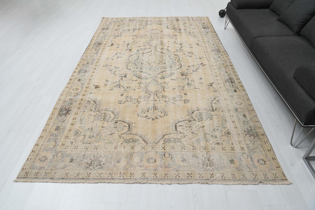 Antique Rug,custom Rug,6x10 Natural Rug,vintage Area Rug,6x10 Turkish ...