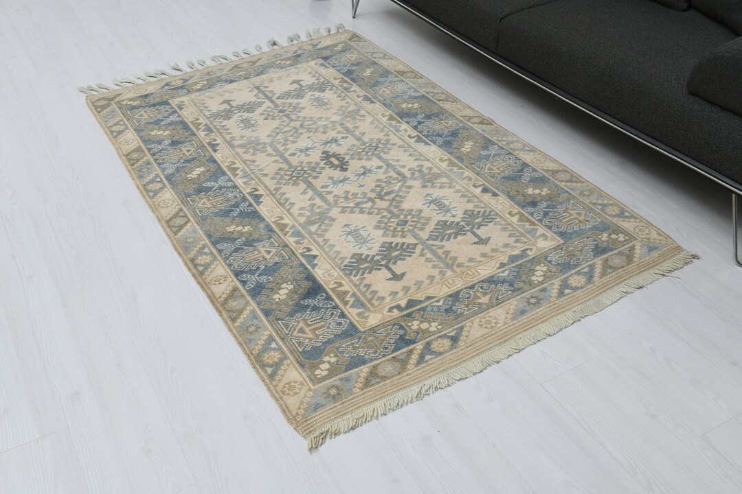 4x6 Rug,turkish Vintage Rug,soft Area Rug,anatolia Rug,4x6 Turkish Rug ...