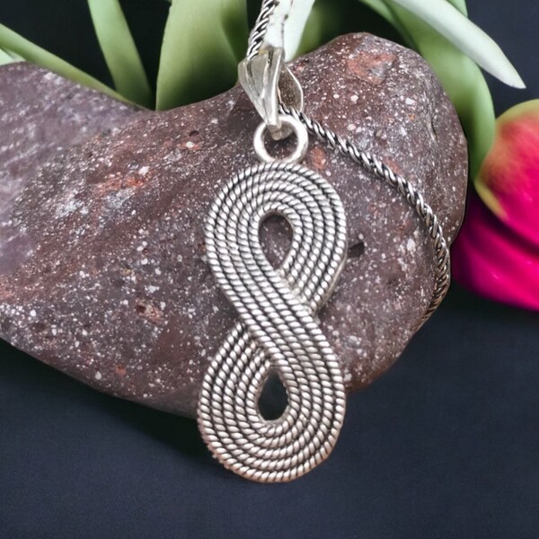 Infinity Pendant - Etsy