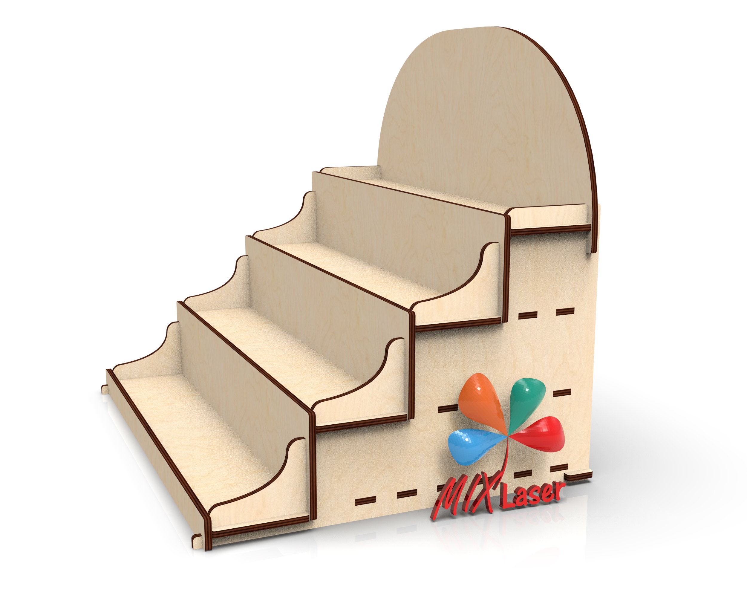 Craft Fair Wood Display Stand SVG Lasercut Files. Laser Cutting Files ...