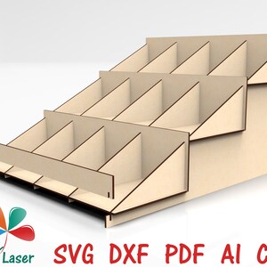 Craft Show Display Stand Laser SVG Projects, Vector Files for Laser ...