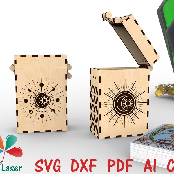 Tarot Deck Box - Etsy