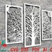 Tree Wall Art. Laser Cutting SVG DXF CNC Project. - Etsy