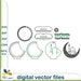 DXF Advent Countdown Ramadan Mubarak Calendar Digital Vector SVG Files ...