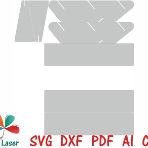 Craft Show Display Stand DXF SVG Laser Cut Templates. Glowforge Project ...