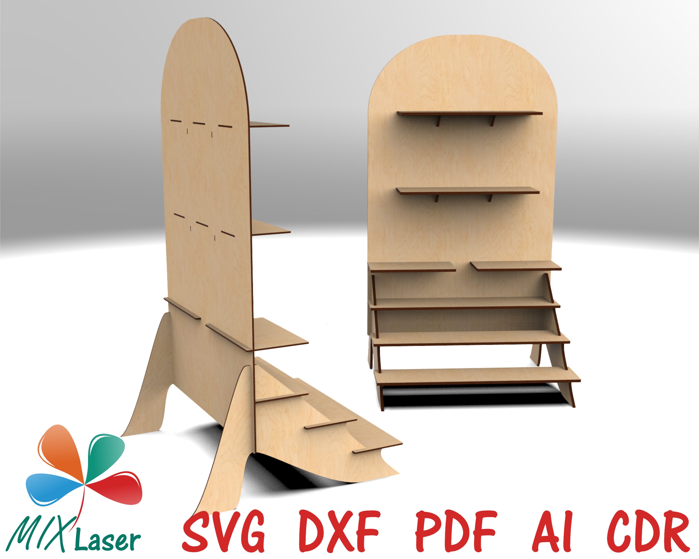 Wooden Display Stand. Laser SVG Cut Files Craft Show - Etsy Australia
