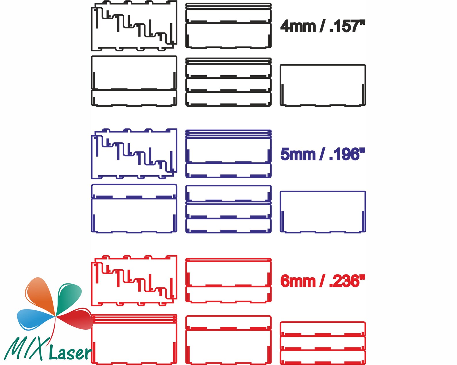 Two 4 Tier Mobile Display Shelf Stands, SVG Laser Cutting Display Stand ...