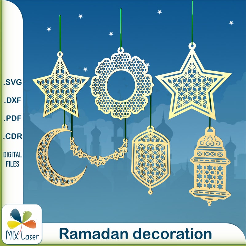 Ramadan Lantern Svg - Etsy