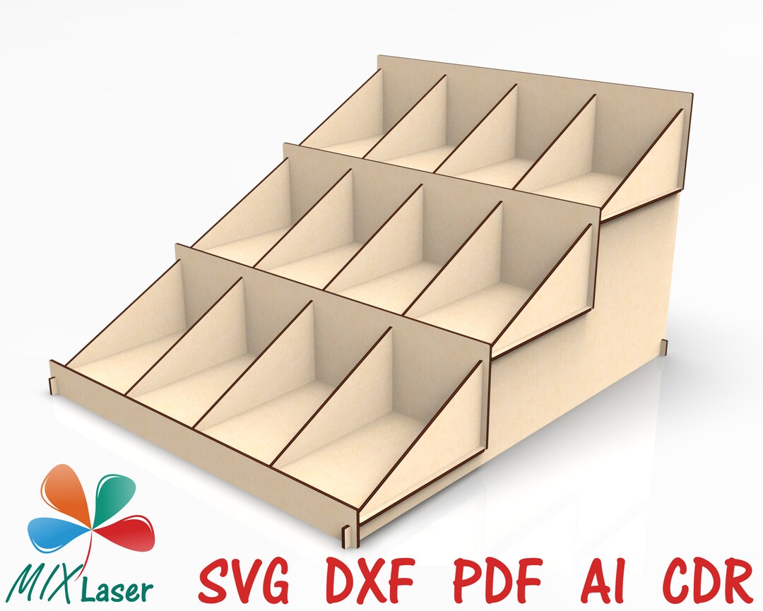 Craft Show Display Stand Laser SVG Projects, Vector Files for Laser ...