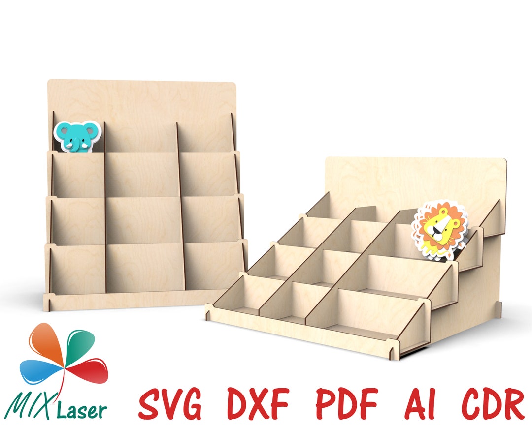 Tiered Table Display Stand Laser Svg. Craft Show Display Stand ...