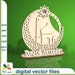 DXF Advent Countdown Ramadan Mubarak Calendar Digital Vector SVG Files ...