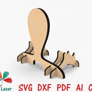 Laser Design Files Headphone Stand Organizer. Laser Cut Files - Etsy