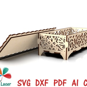 Jewelry Box. Laser Cut Files, SVG Cutting Files, DXF CNC Cut Files. - Etsy
