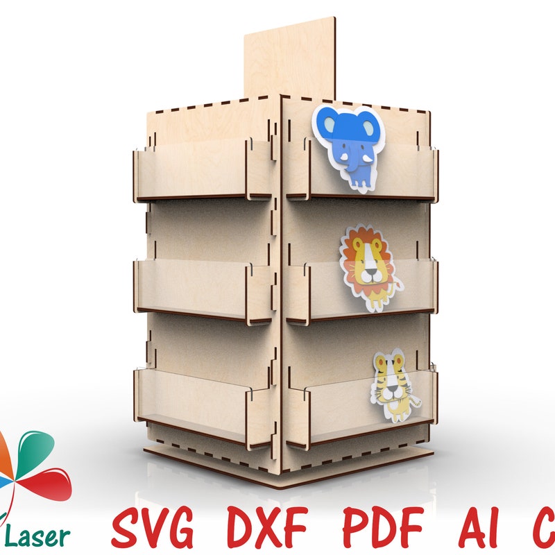 Sticker Display Svg - Etsy