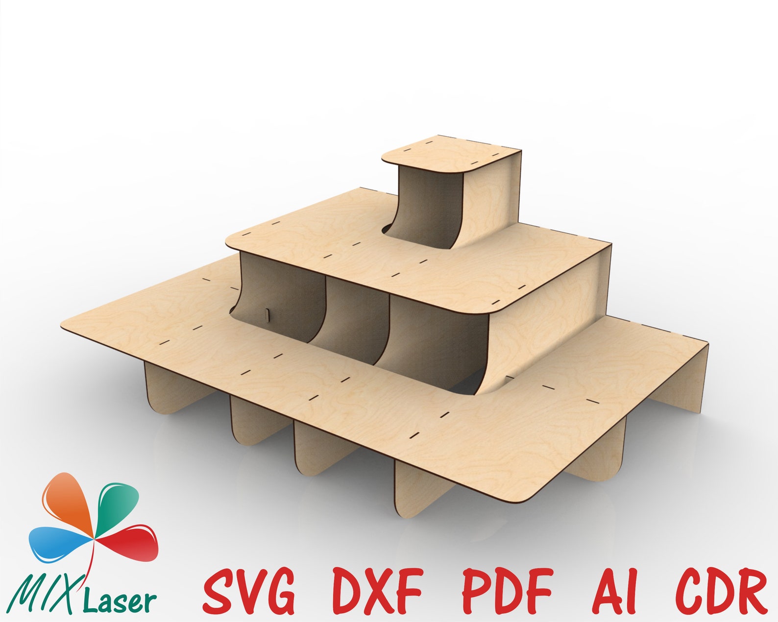 Craft Show Display Stand Laser Cut Files. Retail Display Stand - Etsy