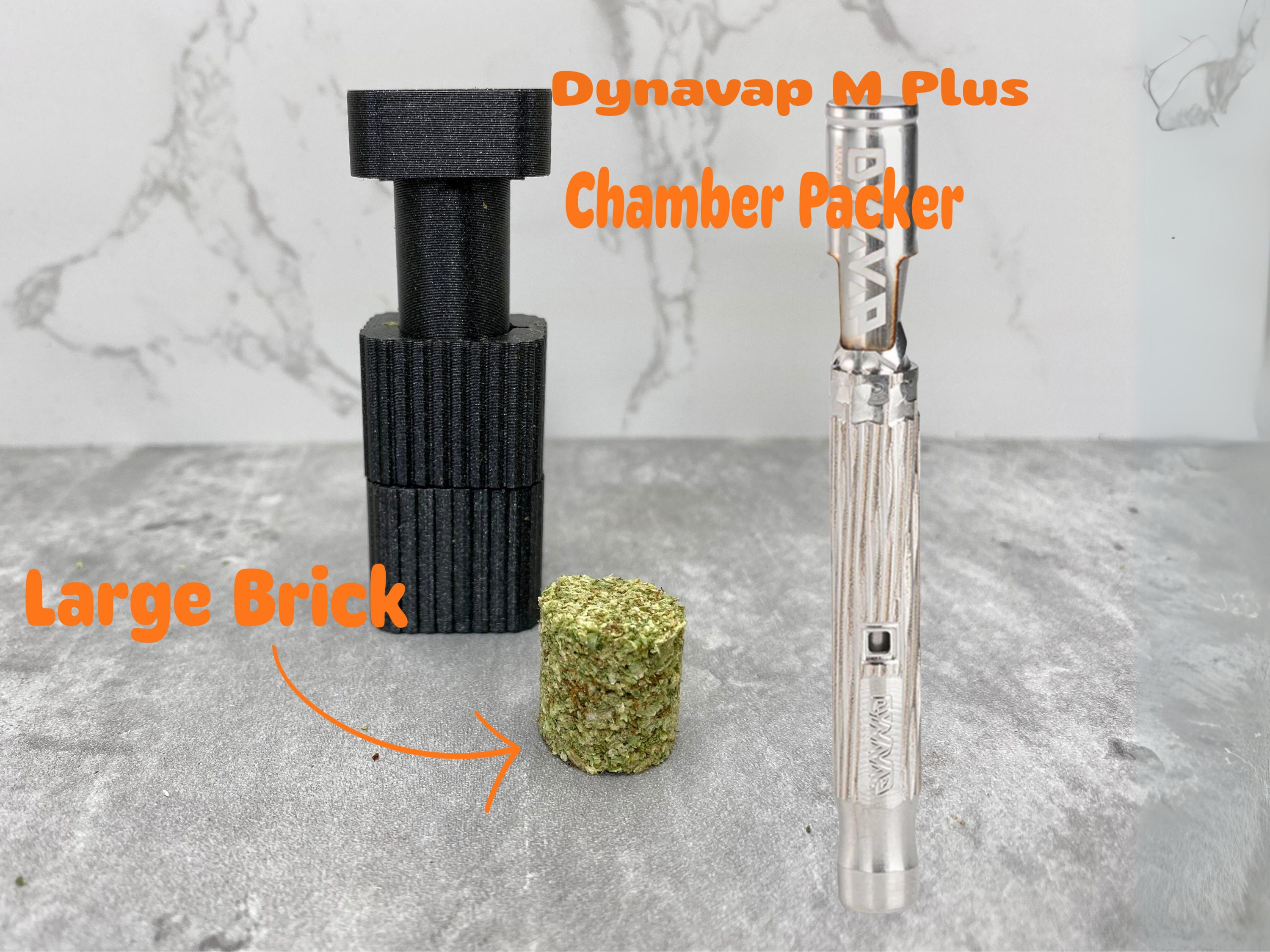 Brick Builder Chamber Packer Dynavap M, M Plus, B Vaporizer, Easy Pack Chamber Trench - Etsy